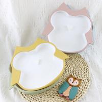 China BPA Free Infant Silicone Feeding Plate Waterproof With Suction Bottom for sale
