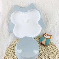 China BPA Free Infant Silicone Feeding Plate Waterproof With Suction Bottom for sale