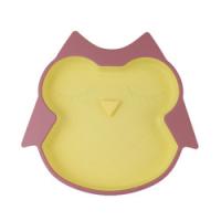 China BPA Free Infant Silicone Feeding Plate Waterproof With Suction Bottom for sale