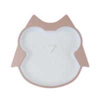 China BPA Free Infant Silicone Feeding Plate Waterproof With Suction Bottom for sale