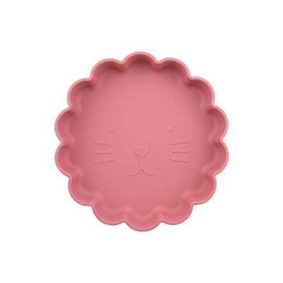 China Eco Friendly Suction Toddler Silicone Plates Soft For Baby Dinner OEM for sale