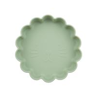 China Eco Friendly Suction Toddler Silicone Plates Soft For Baby Dinner OEM for sale