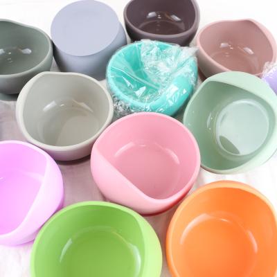 China Eco Friendly Silicone Bowl Set Round Shape For Family Travel OEM for sale