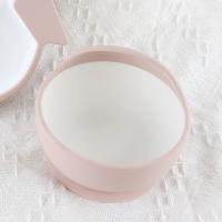China Custom BPA Free Baby Food Bowl Set , Food Grade Suction Baby Silicone Bowl for sale