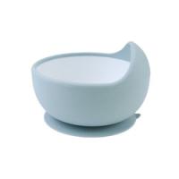 China Custom BPA Free Baby Food Bowl Set , Food Grade Suction Baby Silicone Bowl for sale