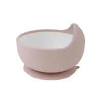 China Custom BPA Free Baby Food Bowl Set , Food Grade Suction Baby Silicone Bowl for sale