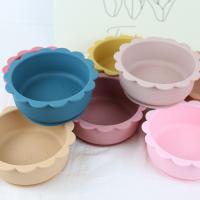 China Personalized Suction Silicone Bowl Set Waterproof Non Toxic BPA Free Material for sale