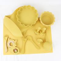 China Personalized Suction Silicone Bowl Set Waterproof Non Toxic BPA Free Material for sale