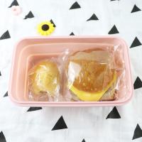 China Food Grade Silicone Collapsible Lunch Box Foldable Sustainable With Lid for sale