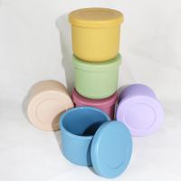 China BPA Free Silicone Bowl Set , Silicone Bento Boxes With Customized Logo for sale