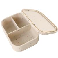 China 800ml 1200ml Collapsible Silicone Lunch Box For Outdoor Office Bento for sale