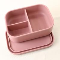 China 800ml 1200ml Collapsible Silicone Lunch Box For Outdoor Office Bento for sale