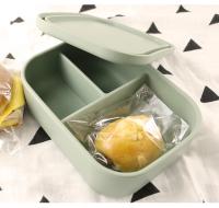 China Sustainable Silicone Food Storage Container For Students Workers ODM for sale