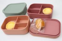 China Sustainable Silicone Food Storage Container For Students Workers ODM for sale