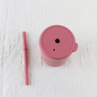 China Multiple Color Silicone Kids Cup Round Shape BPA Free Spill Proof For Infant for sale