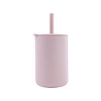 China Multiple Color Silicone Kids Cup Round Shape BPA Free Spill Proof For Infant for sale
