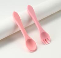 China OEM ODM Silicone Forks And Spoons Sustainable For Baby Feeding for sale