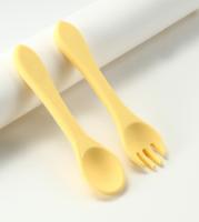 China OEM ODM Silicone Forks And Spoons Sustainable For Baby Feeding for sale