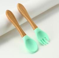 China OEM ODM Silicone Forks And Spoons Sustainable For Baby Feeding for sale