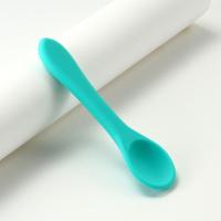 China Safe BPA Free Silicone Infant Spoons Non Toxic Microwaveable for sale