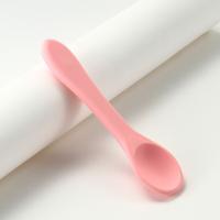 China Safe BPA Free Silicone Infant Spoons Non Toxic Microwaveable for sale