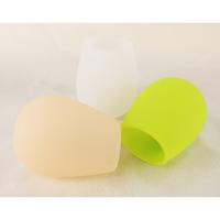 China Panton Color Silicone Water Cup BPA Free No Handle No Lid For Wine Beer for sale