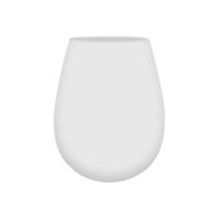 China Panton Color Silicone Water Cup BPA Free No Handle No Lid For Wine Beer for sale