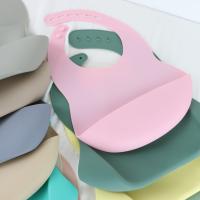 China Personalised Silicone Baby Bib Durable For Baby Toddler Feeding for sale