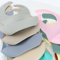 China Personalised Silicone Baby Bib Durable For Baby Toddler Feeding for sale