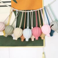 China BPA Free Safe Silicone Pacifier Case Holder Hot Air Balloon Shape pacifier pouch for sale