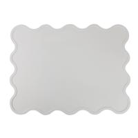 China Non-slip Food Grade Kids Silicone Placemat Irregular Shape For Baby Feeding table mat for sale