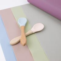 China BPA Free Non Slip Kids Silicone Placemat Colorful With Customized Logo table mat desk mat for sale