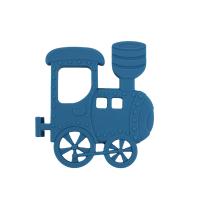 China Little Train Silicone Baby Teether For Necklace Toy Non Toxic for sale