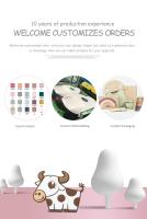 China BPA Free Cow Silicone Teether , Chewable Baby Silicone Teething Toys For Nursing Gift for sale