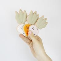 China Sheep Bunny Personalised Silicone Teether BPA Free For Newborn Baby for sale