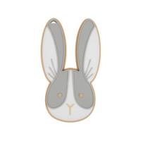 China Sheep Bunny Personalised Silicone Teether BPA Free For Newborn Baby for sale