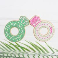 China Cartoon Diamond Silicone Baby Teether , Non Toxic Silicone Teething Rings for sale