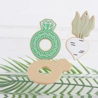 China Cartoon Diamond Silicone Baby Teether , Non Toxic Silicone Teething Rings for sale