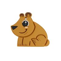 China Bear Food Grade Silicone Baby Teether BPA Free Eco Friendly for sale