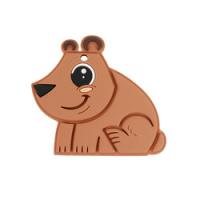 China Bear Food Grade Silicone Baby Teether BPA Free Eco Friendly for sale
