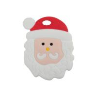 China Christmas Custom Silicone Teether Safe Soft Eco Friendly For Baby Teething for sale