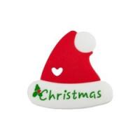 China Christmas Custom Silicone Teether Safe Soft Eco Friendly For Baby Teething for sale