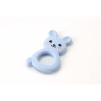 China Animal Cat Kitten Silicone Baby Teether BPA Free For Toddler Teething for sale