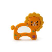China Animal Cat Kitten Silicone Baby Teether BPA Free For Toddler Teething for sale