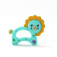 China Animal Cat Kitten Silicone Baby Teether BPA Free For Toddler Teething for sale