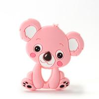 China Animal Cat Kitten Silicone Baby Teether BPA Free For Toddler Teething for sale