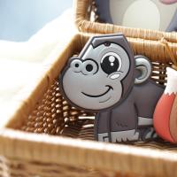 China Soft Animal Baby Teether Silicone Food Grade Material For Toddler for sale