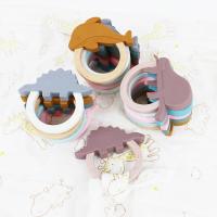 China Colorful Silicone Baby Teether With Cartoon Animal Penguin Shape for sale