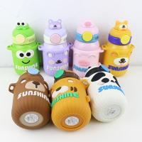 China 550ml Stainless Steel Thermos Cup With  Food Grade Silicone Cover for sale