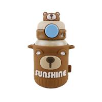 China 550ml Stainless Steel Thermos Cup With  Food Grade Silicone Cover for sale
